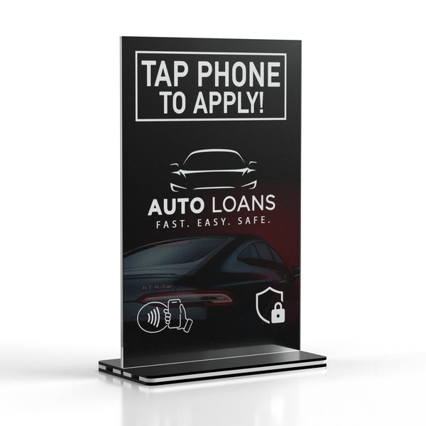 TAP TO APPLY TABLE STAND- NEW! - GruvCard